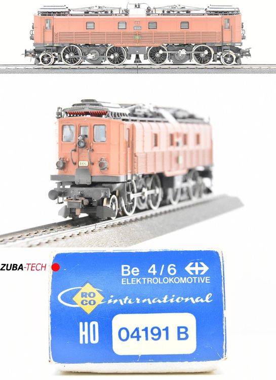 Roco 04191B E-Lok Be 4/6 SBB H0 GS Analog mit OVP | Kaufen auf Ricardo
