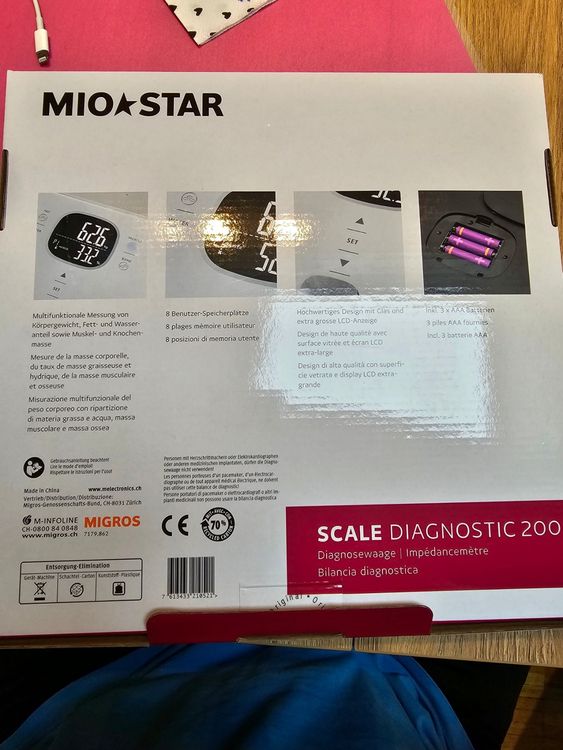 Mio Star Scale Diagnostic 200 (Gebraucht) in Sarnen für CHF 15 – mit ...