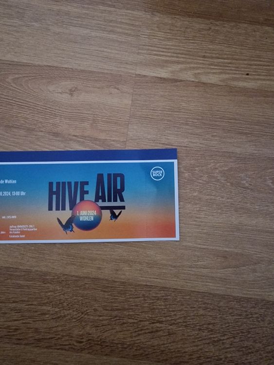 Hive Air Ticket (Neu und originalverpackt) in Zürich für CHF 70 – nur ...