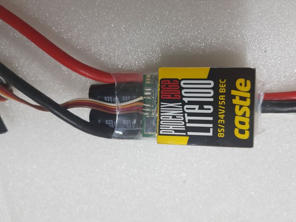 PHOENIX EDGE LITE 100 AMP ESC, 8S / 33,6V MIT 5 AMP BEC (Gebraucht) in ...