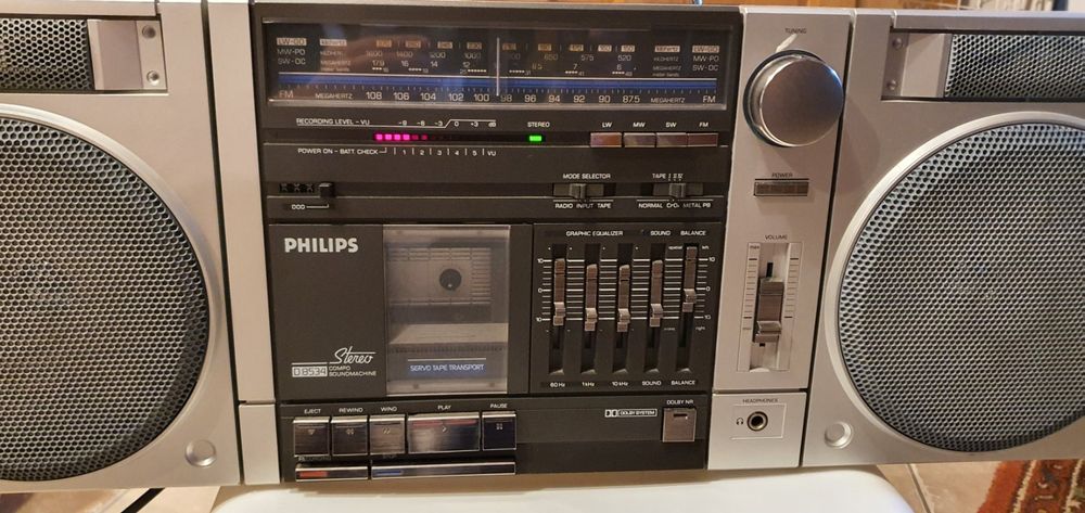 Philips D8454 Sound-Machine Boombox von 1986 (Gebraucht) in Neerach für ...