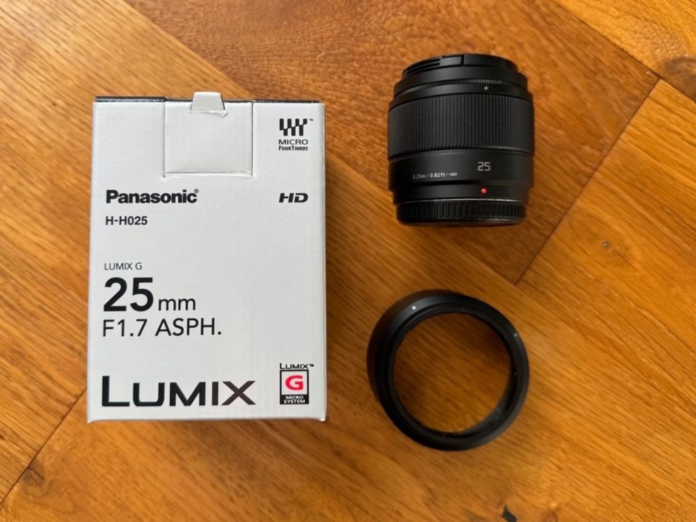 PANASONIC 25mm F/1.7 Asph. (Gebraucht) in Gipf-Oberfrick für CHF 59 ...