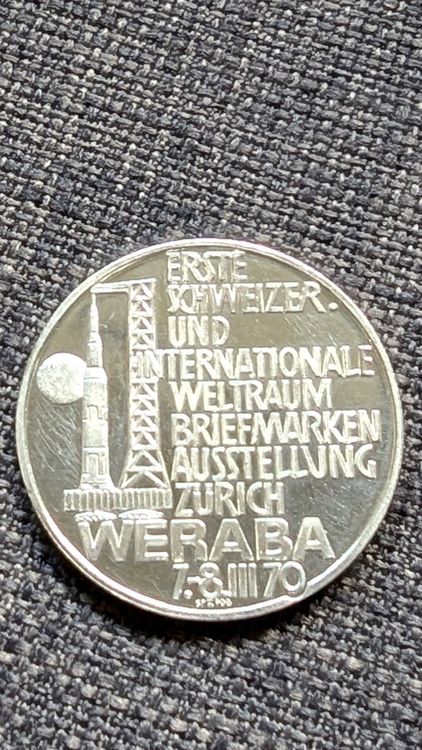 Gedenkmünze WERABA 1970 (Gebraucht) in Wildberg für CHF 9 – mit ...