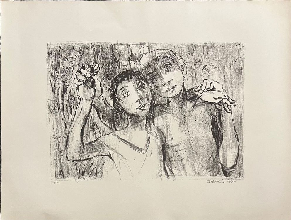 Edeltraud Abel (1924-1994) Lithographie handsigniert (Gebraucht) in ...