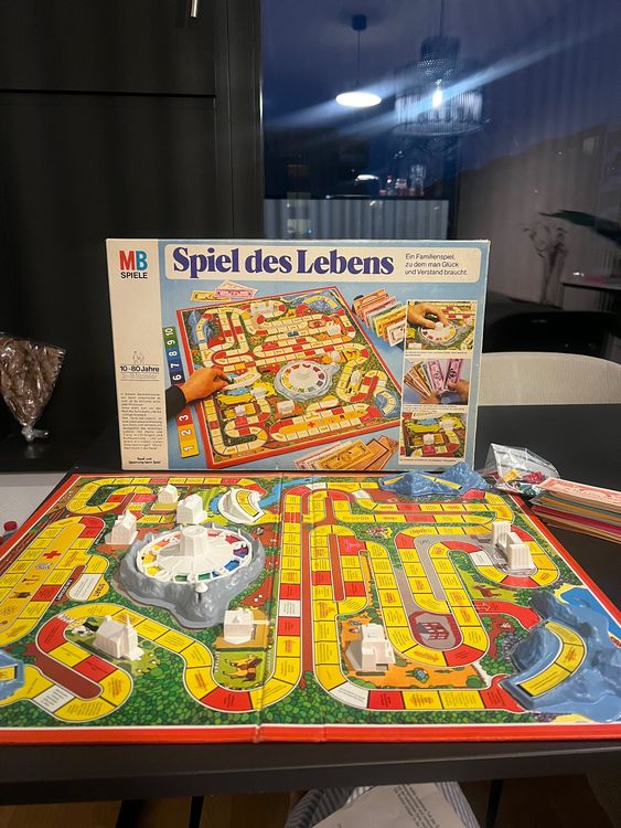MB Spiel des Lebens - der Klassiker für Familienspass! (Gebraucht) in ...