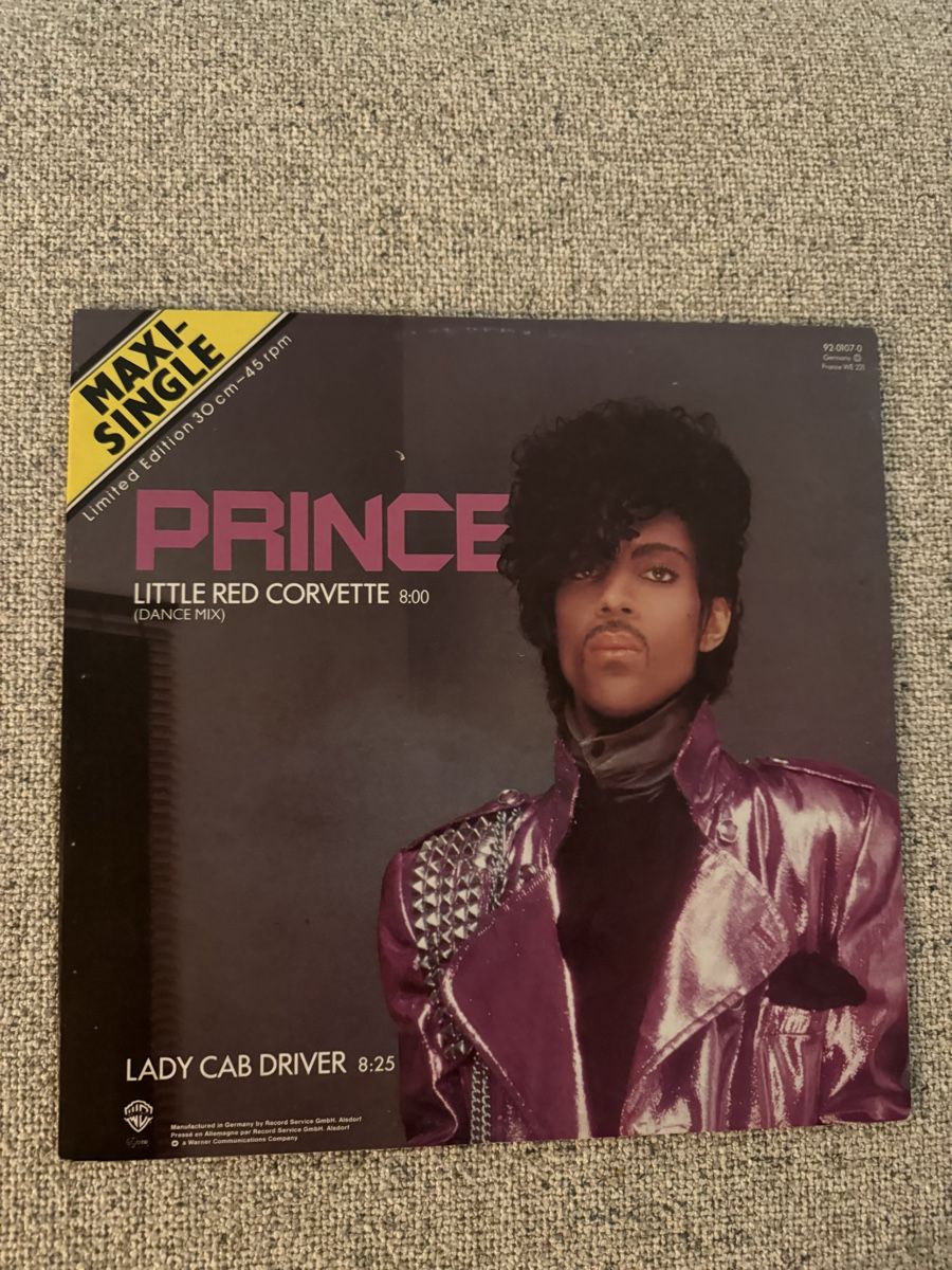 Prince - Little Red Corvette -12" Maxi Limited Edition - 80x (Gebraucht ...