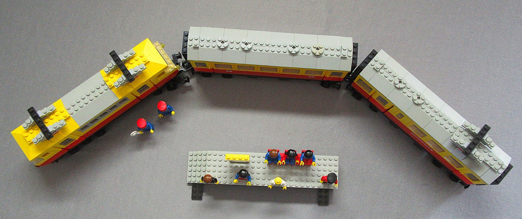 Lego 7740 - Train Intercity-Zug 12 V - nicht komplett (Gebraucht) in ...