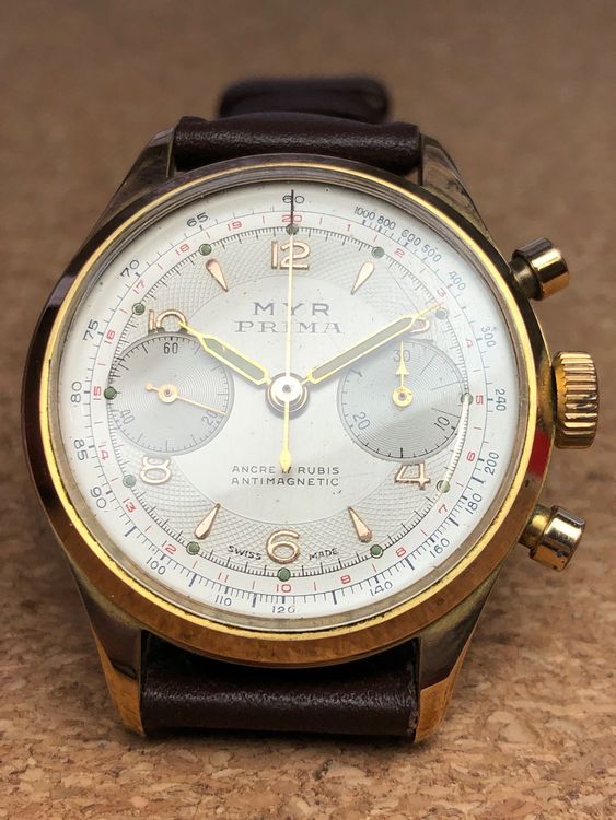 Myr Prima Chronograph 17 Jewels (Gebraucht) in Neyruz für CHF 261 – mit ...