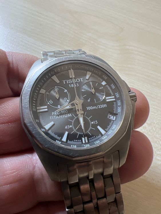 Tissot PRC 100 Titanium Chronograph 39 mm Quarz (Gebraucht) in Pfeffingen für CHF 67 – mit ...
