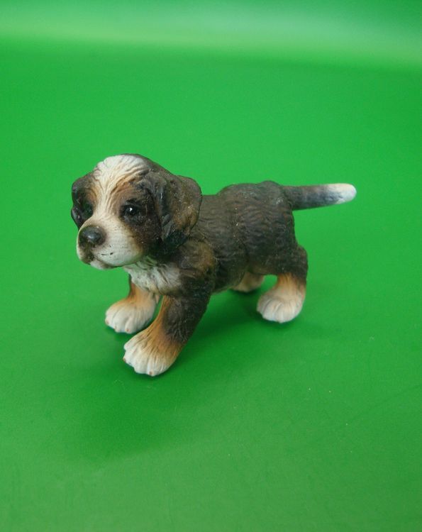 BERNARDINER HUNDE BABY SCHLEICH 4CM HOCH VINTAGE FIGUR (Gebraucht) in Basel für CHF 4 – mit ...
