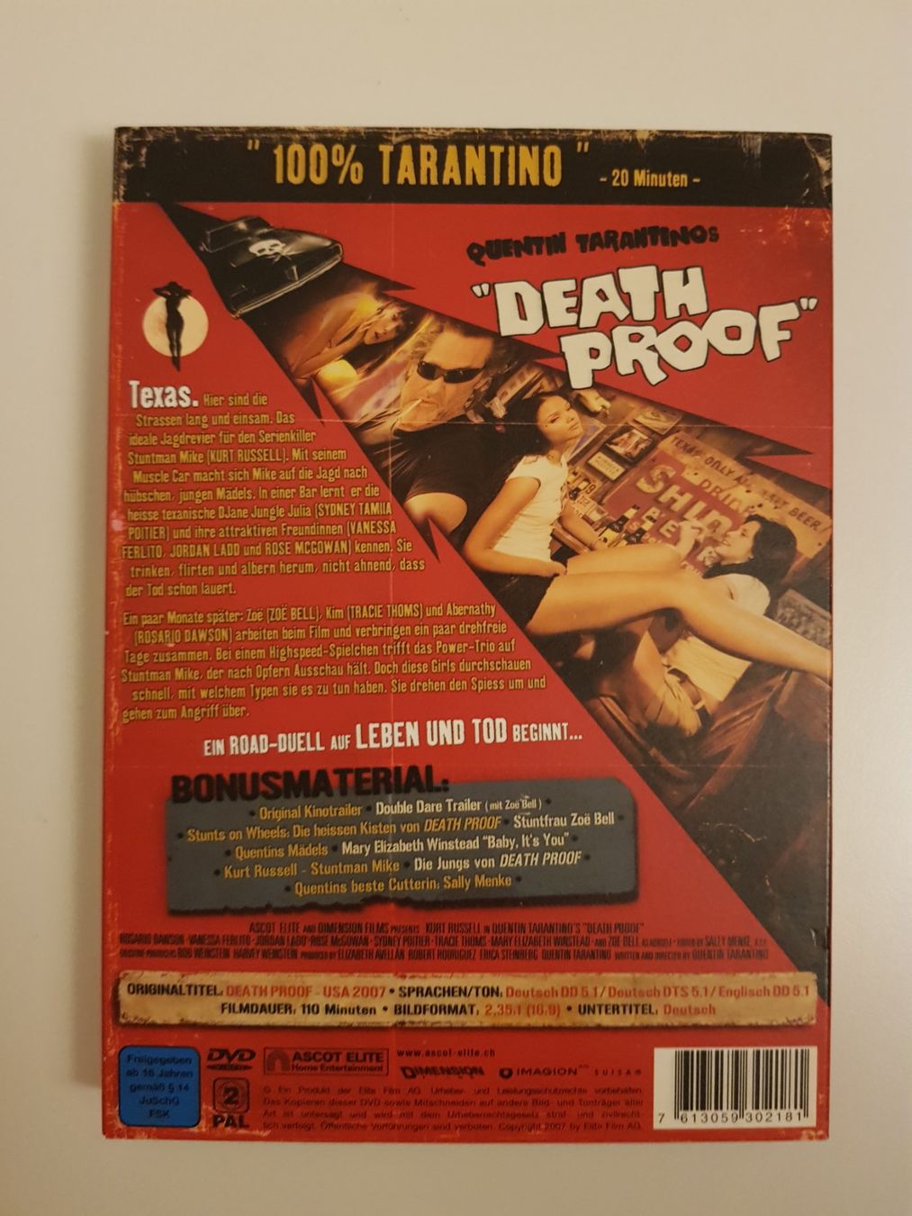 Death Proof /DVD (Gebraucht) in Münchenstein für CHF 1 – mit Lieferung ...