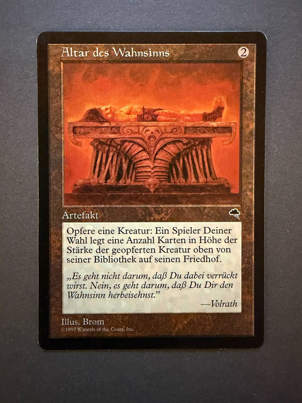 Altar des Wahnsinns // Tempest // Sturmwind // Magic (Gebraucht) in ...