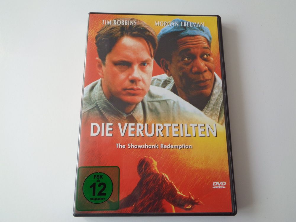 Die Verurteilten. Tim Robbins/Morgan Freeman, DVD (Gebraucht) in ...