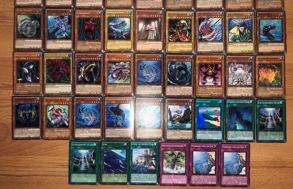 YuGiOh Wasser Deck Set 51 Karten | Kaufen auf Ricardo