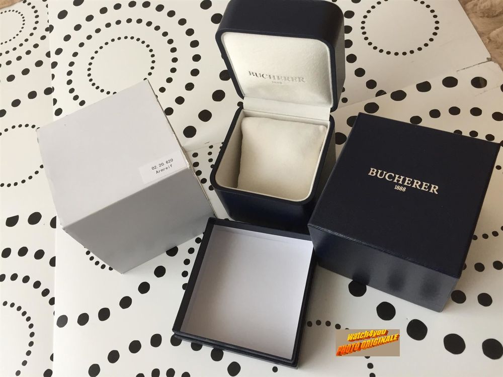 BUCHERER ORIG. BOX ECRIN SCHACHTEL NEW ! (Neu (gemäss Beschreibung)) in ...
