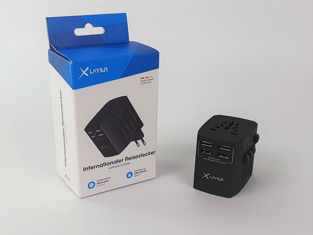 XLAYER Internationaler Reisestecker (Neu (gemäss Beschreibung)) in ...