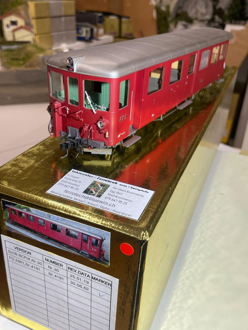 Steuerwagen der FO ( 4191 ) (Neu und originalverpackt) in Krummenau für ...