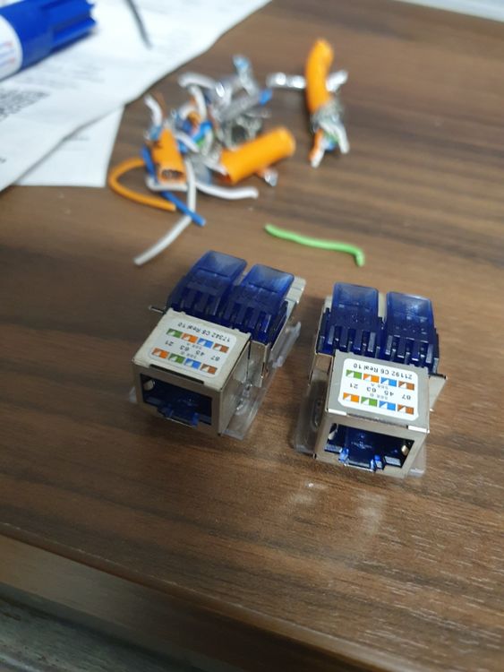 Rj45 rdm Freenet modul Anschlussmodul R&M freenet Kat. 6, | Kaufen auf Ricardo