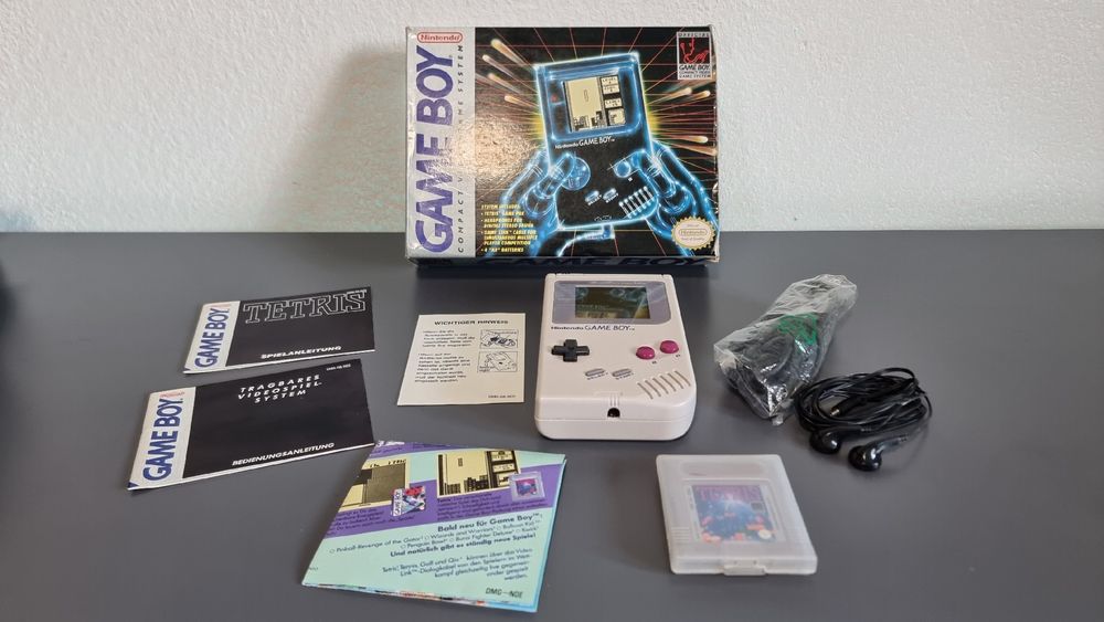 Retro Nintendo Game Boy DMG-01 mit OVP & Tetris | Kaufen auf Ricardo