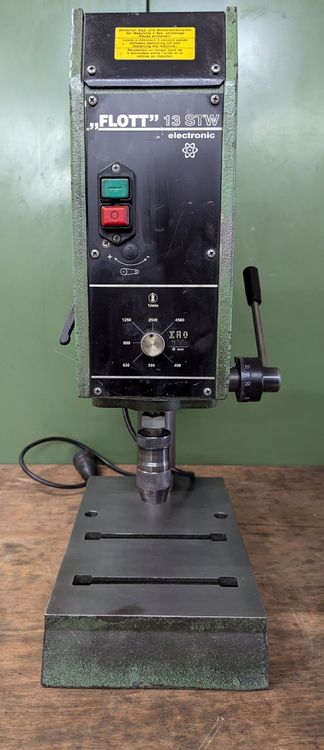 FLOTT 13 STW electronic / Tischbohrmaschine (Gebraucht) in Tägerwilen ...