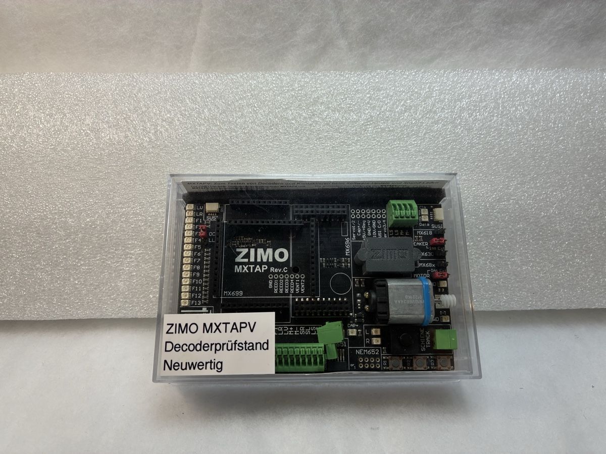ZIMO MXTAPV Decoderprüfstand - Neuwertig - Top Zustand! (Neu (gemäss Beschreibung)) in Zuzwil SG ...