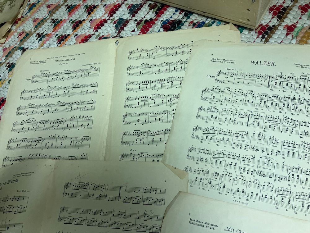 4Alte Notenblätter Jg? (Gebraucht) in Lyss für CHF 16 – mit Lieferung ...