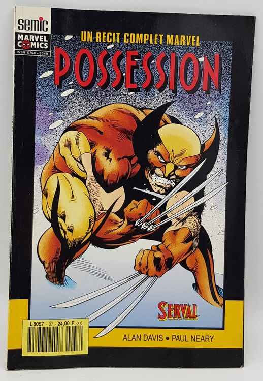 Récit complet Marvel 37 - Possession - Serval - Semic 1993 (Neu und ...