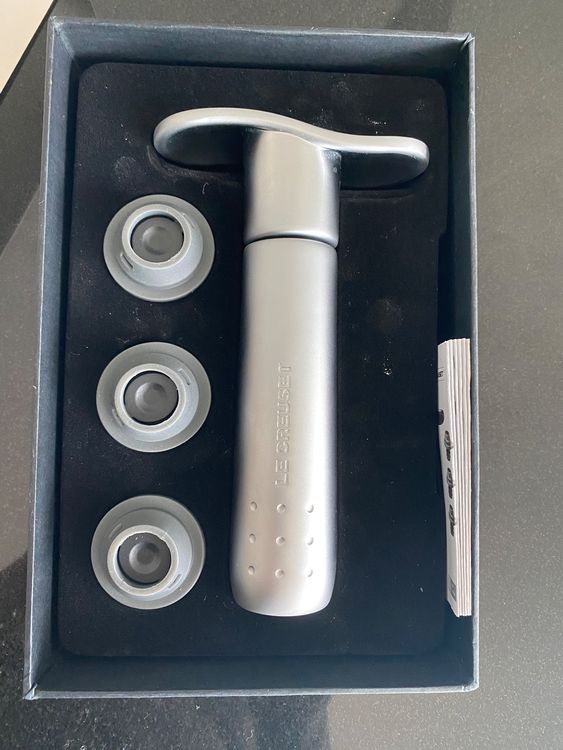 Le Creuset Screwpull Weinpumpe aus Metall | Kaufen auf Ricardo
