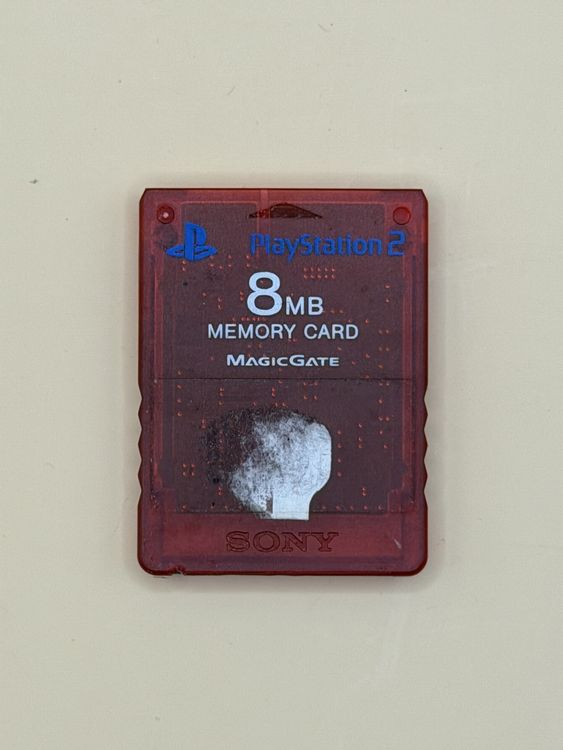 PlayStation 2 Memory Card 8MB Original Sony – Tested Working (Gebraucht ...