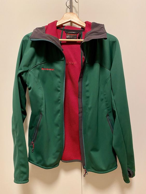 Mammut Softshell Windstopper Jacke mit Kapuze Damen L neu | Kaufen auf Ricardo