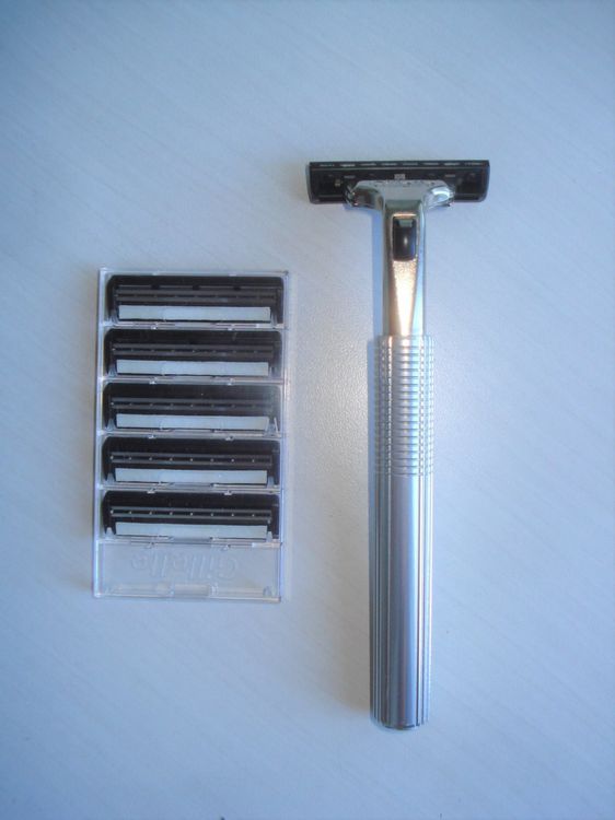 Gillette Contour Plus Rasierer Metall Massiv - 1980s | Kaufen auf Ricardo