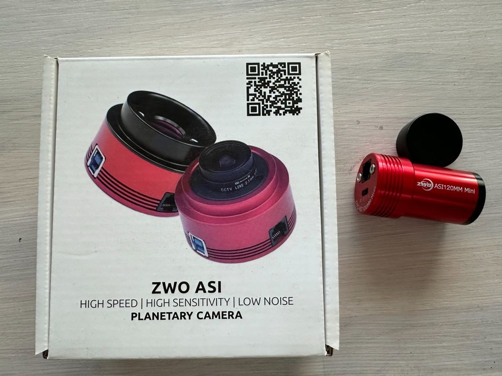 ASI 120mm mini CCD camera + 30mm f4 guide scope (Neu und ...