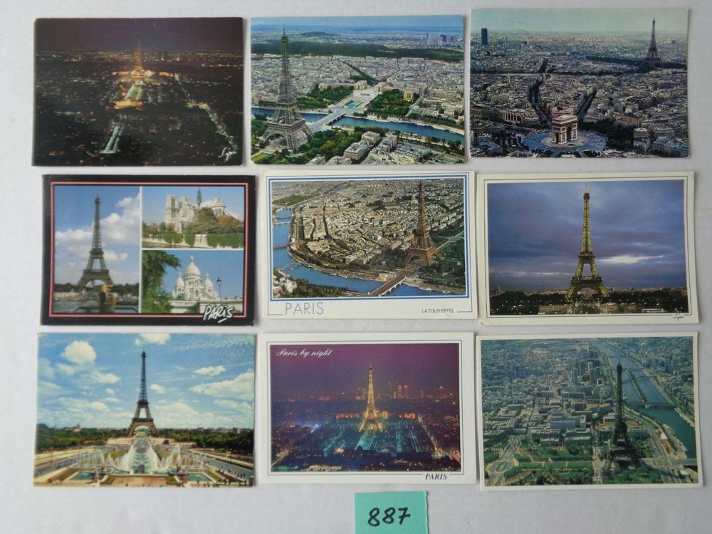 91 Ansichtskarten von Paris (Gebraucht) in Chur für CHF 15 – mit ...