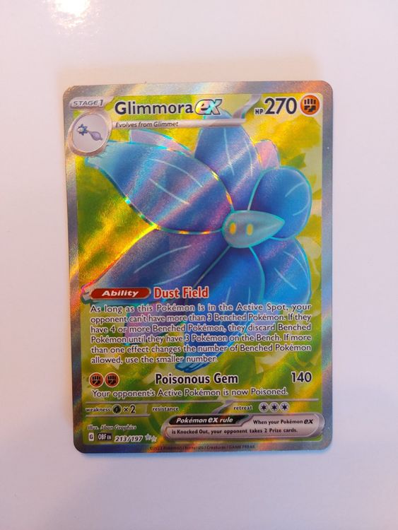 Glimmora EX FA - Obsidian flames - Ab 1 (Gebraucht) in Romont FR für ...