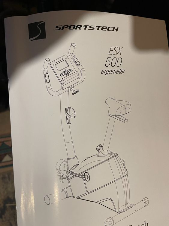 Hometrainer ESX 500 ergometer Sports Tech | Kaufen auf Ricardo