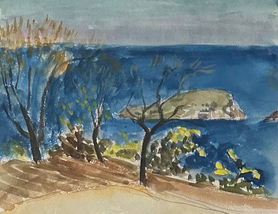 Ernst Morgenthaler (1887-1962) Landschafts Aquarell (Gebraucht) in Root für CHF 65 – mit ...