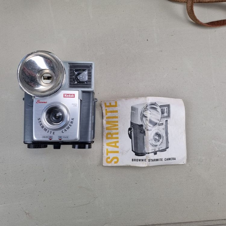 Kodak Brownie Starmite Camera 60erJahre Vintage mit Prospekt | Kaufen ...