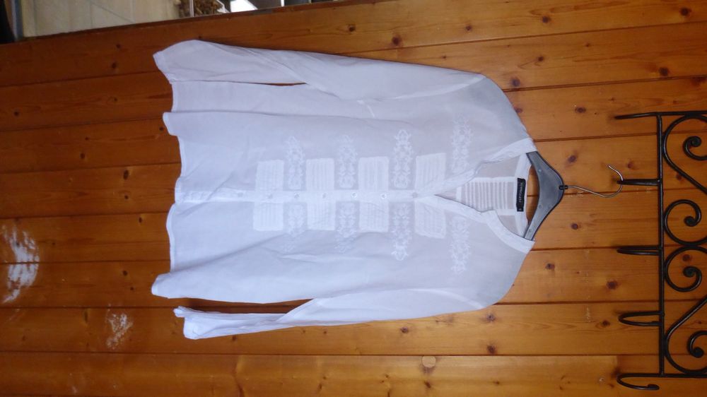 Romantische weisse Bluse Gr 40 ALBA | Kaufen auf Ricardo