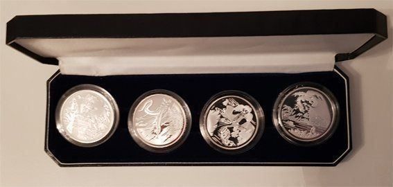 4 x 20 Fr. Sonder-Münzen Set 1994-1996 | Kaufen auf Ricardo