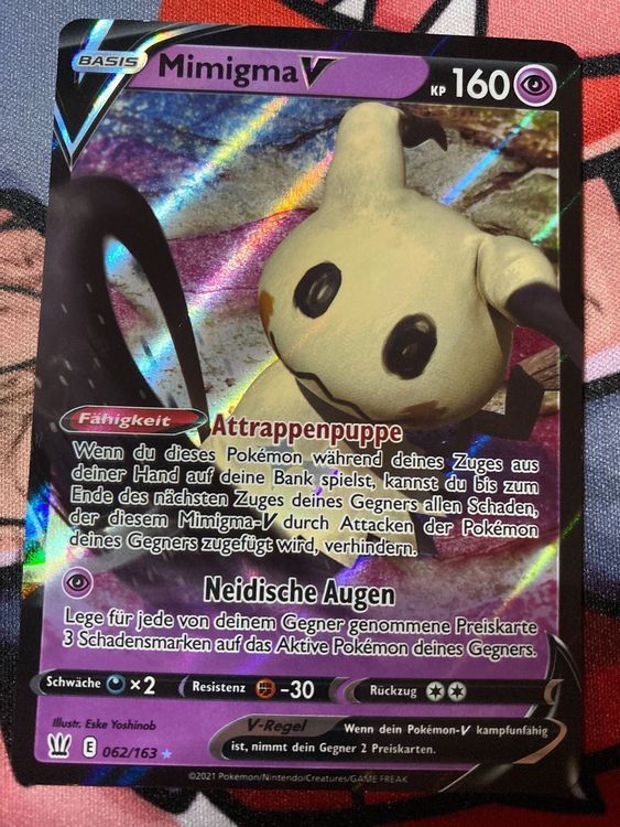 Pokemonkarte Mimigma V (Neu (gemäss Beschreibung)) in Neuhausen für CHF 2.8 – mit Lieferung auf ...