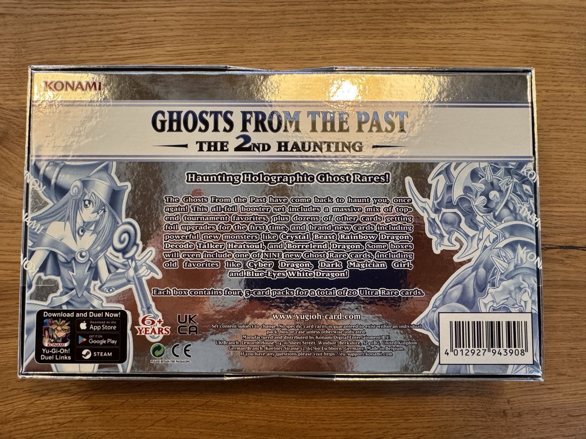 Yu-Gi-Oh! Ghost from the Past the 2nd Haunting Box 1st Ed. E (Neu und ...