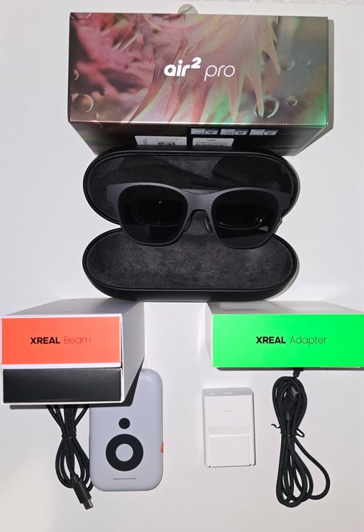 XREAL Air 2 Pro + Beam + Adapter (Gebraucht) in für CHF 400 – mit ...