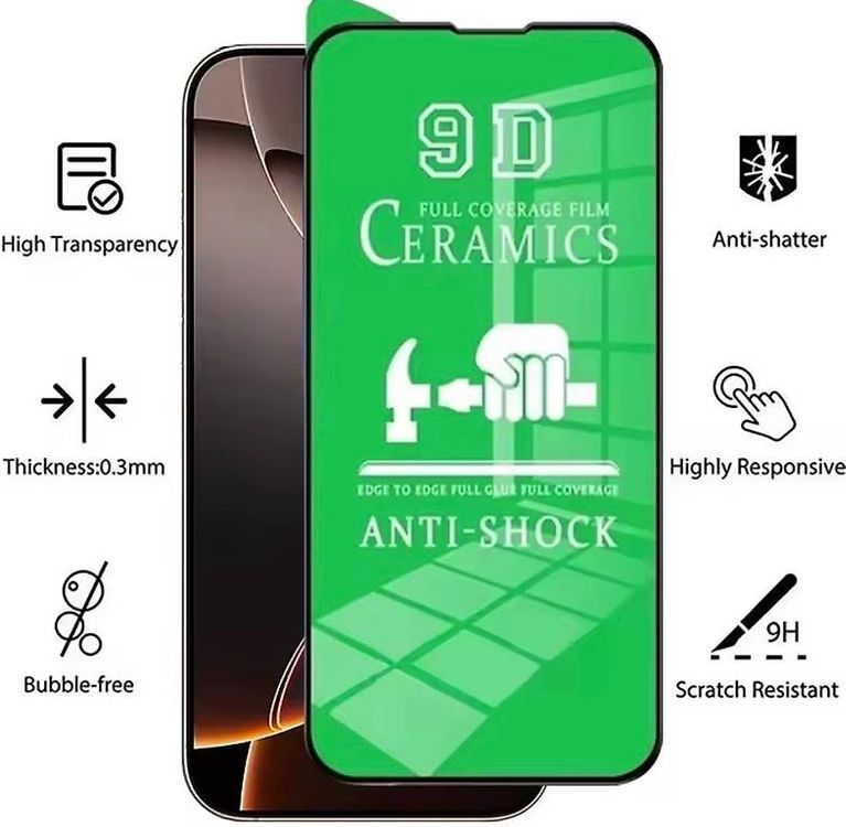 Ceramic Folie für iPhone 17 pro glanz (Gebraucht) in Niederwangen BE für CHF 5 – nur Abholung ...