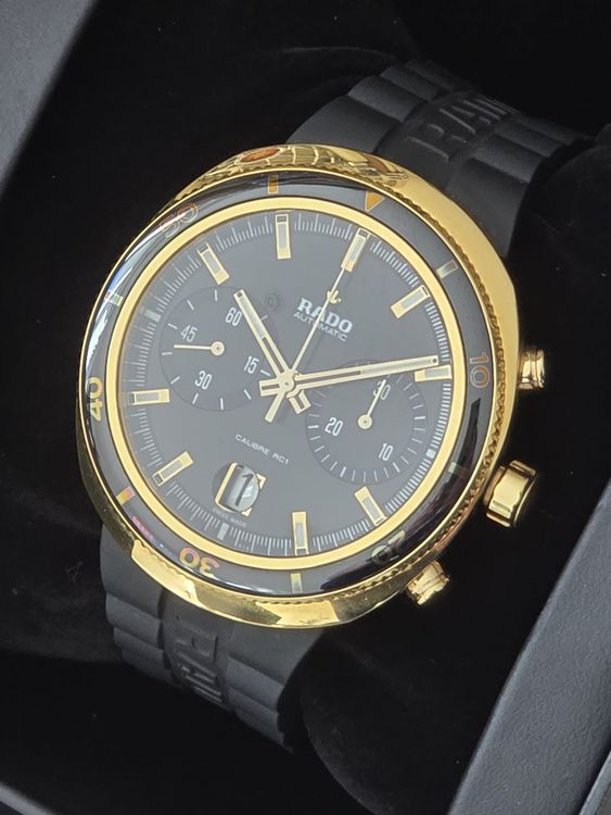 RADO D-Star 200 Gelb/Schwarz Automat Chronograph (Gebraucht) in ...