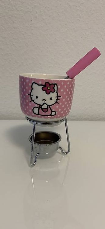 Hello Kitty Schockoladenfondue Set (Gebraucht) in Reinach BL für CHF 2 – nur Abholung auf ...