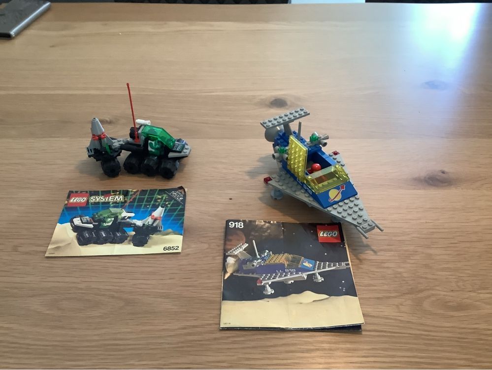 Lego Space Police 6852 und Space 918 mit Anleitungen | Kaufen auf Ricardo