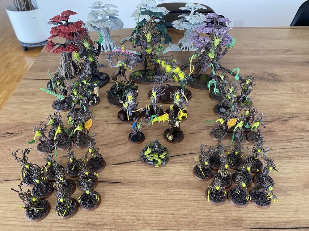 Warhammer Age of Sigmar Sylvaneth Armee (2870 pt) (Gebraucht) in für ...