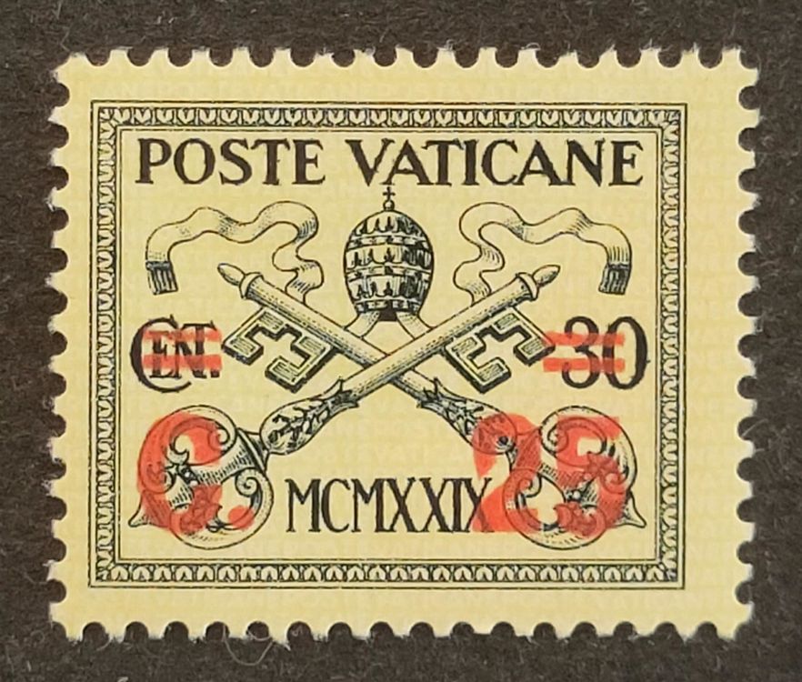 Vatican 1929 - Conciliazione, 25c. su 30 (Gebraucht) in Wil SG für CHF ...