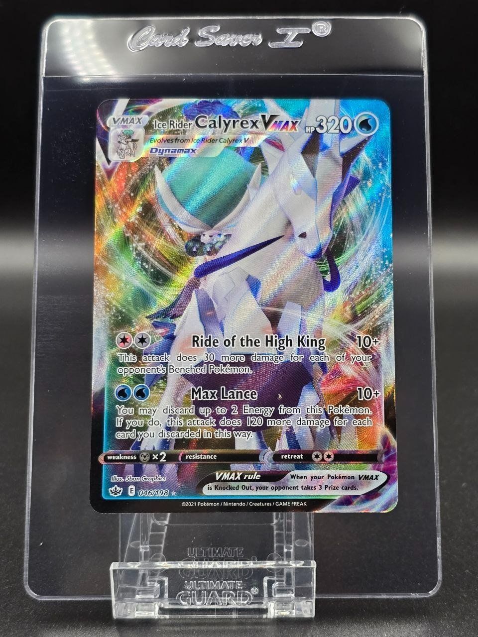Ice Rider Calyrex VMAX #46 Chilling Reign NM / 🇬🇧 (Gebraucht) in ...