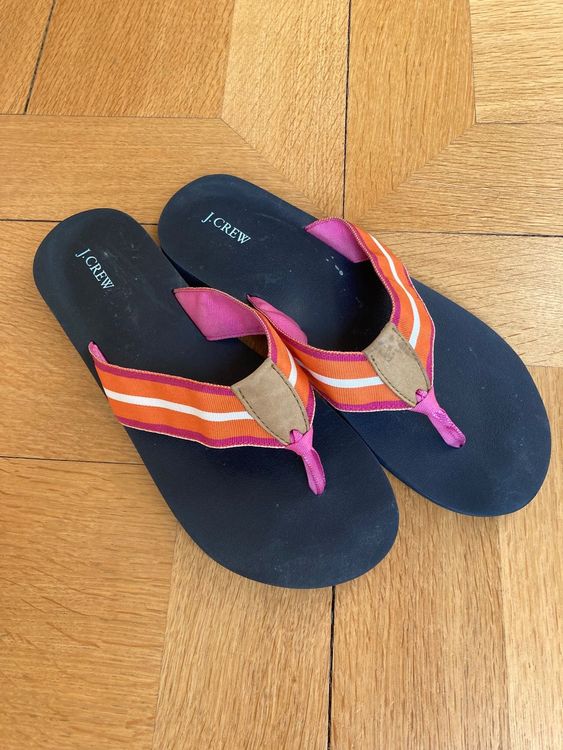 J CREW ZEHENSANDALEN FLIP FLOPS, GR. 40, SO BEQUEM! | Kaufen auf Ricardo